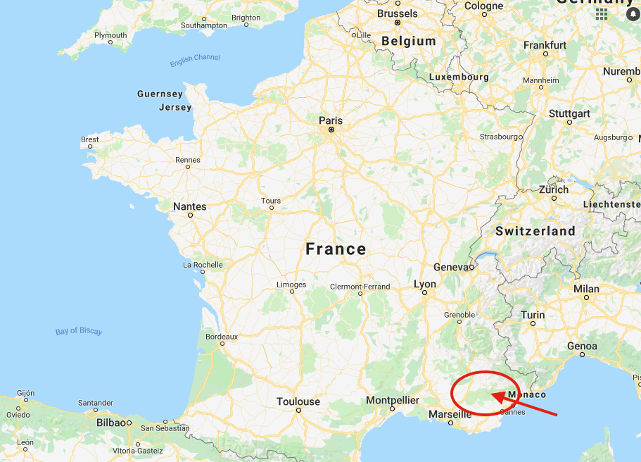 Verdon Gorge France Map A) Location Of The Verdon Catchment In The